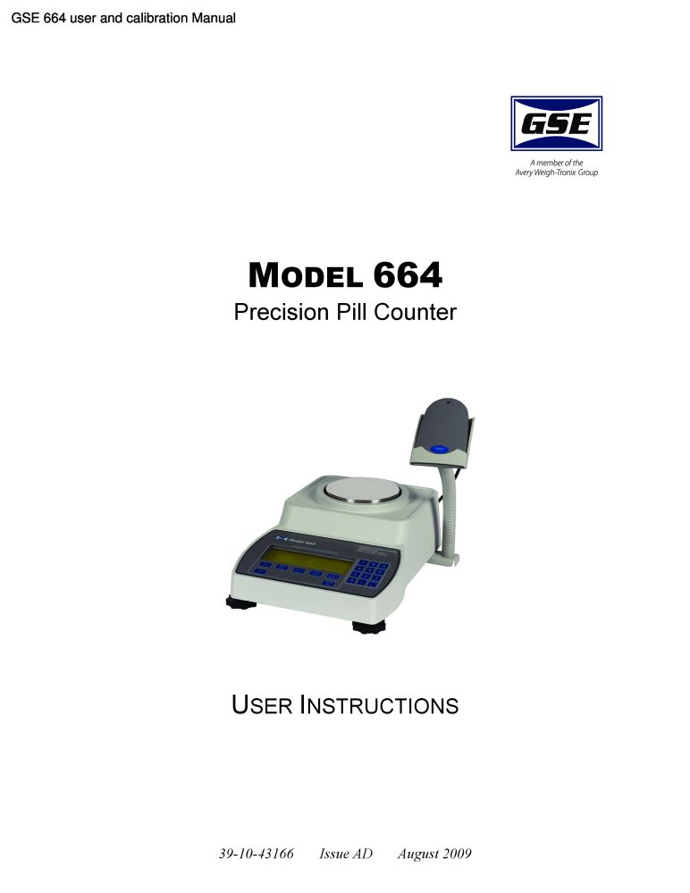 GSE 664 user and calibration manual PDF - The Checkout Tech - Store