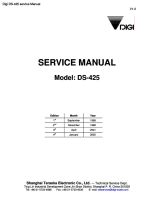 Digi DS-425 service manual PDF - The Checkout Tech - Store